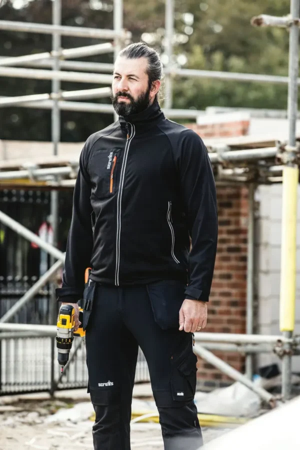 Scruffs Mens Trade Flex Softshell Jacket - Wholesale T-Shirts & Hoodies ...