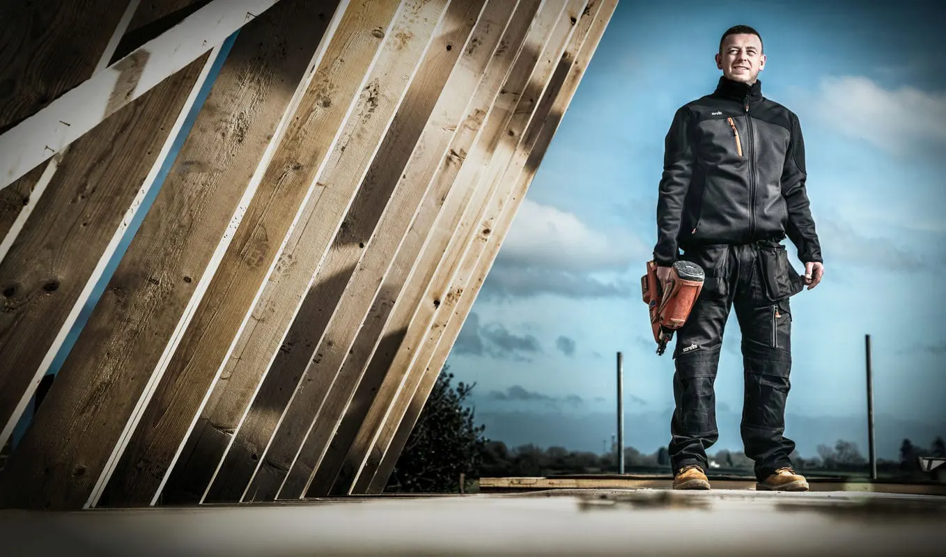 Scruffs Mens Trade Tech Softshell Jacket - Wholesale T-Shirts & Hoodies | Custom Workwear